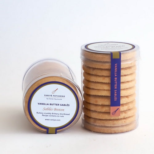 Vanilla French Sablés – VANIYE Patisserie