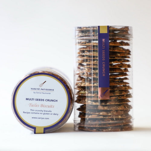 Multi-seeds | Vegetarian & gluten free cookies | VANIYE